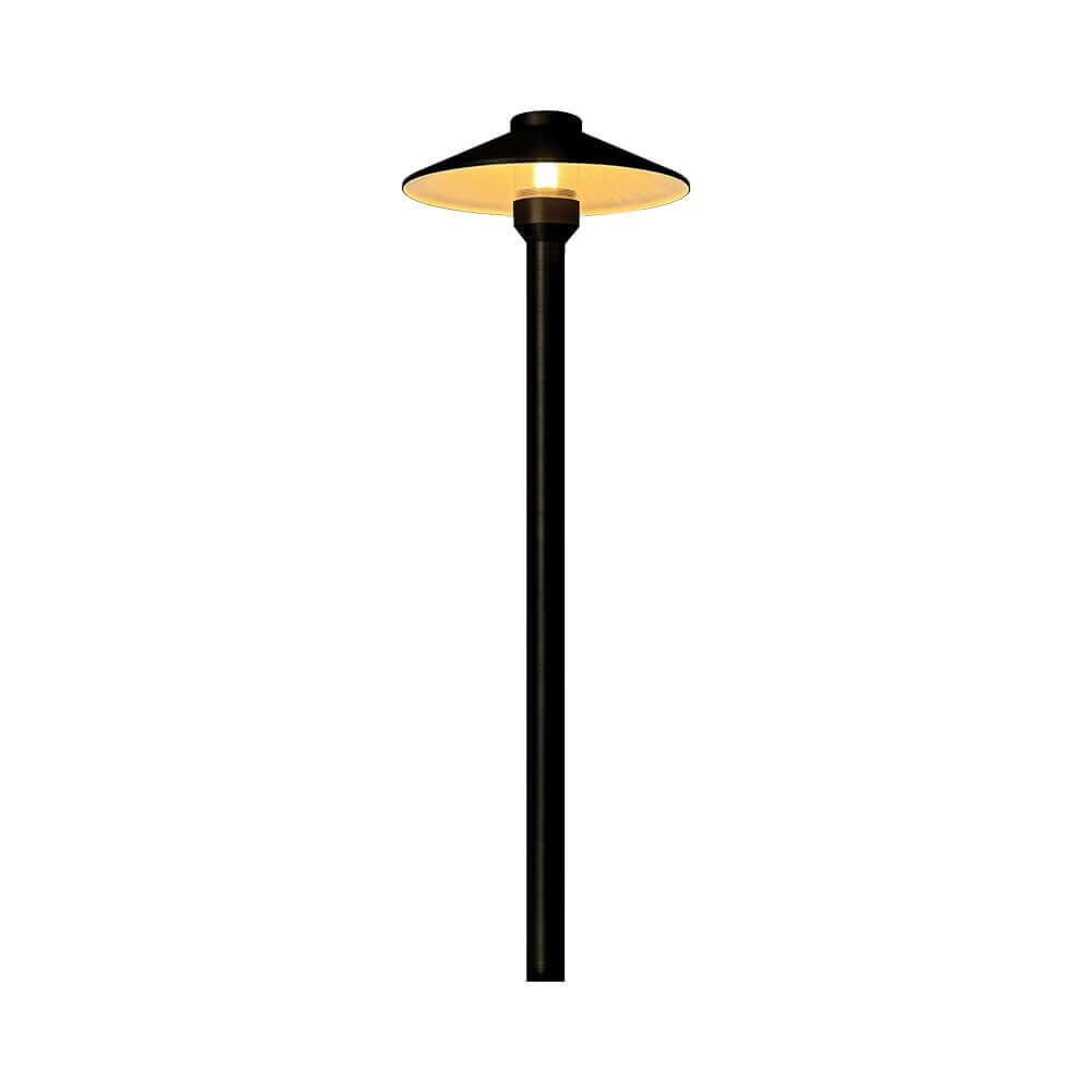 PLB26 Outdoor Pathway Light - Low Voltage Brass Design