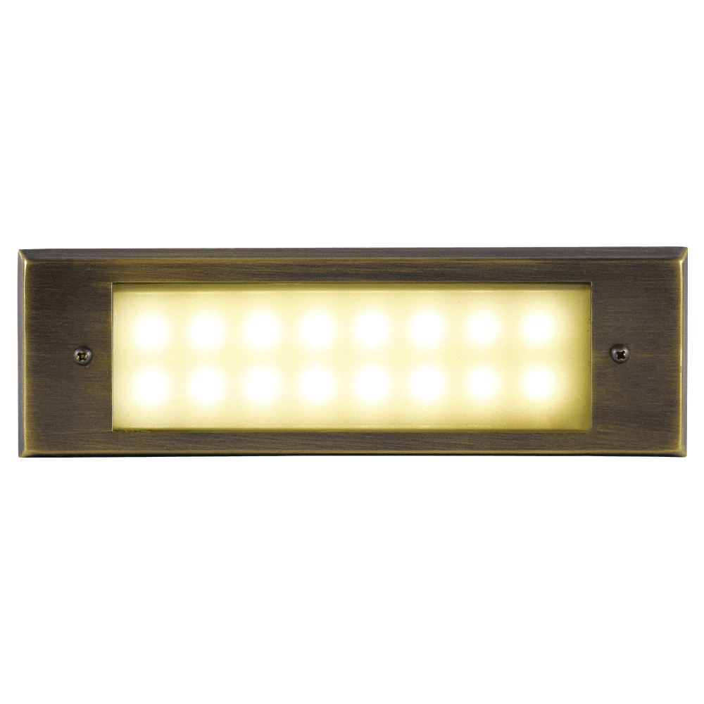 STB10 3W LED Indoor Outdoor Horizontal Step Light Low Voltage Lighting