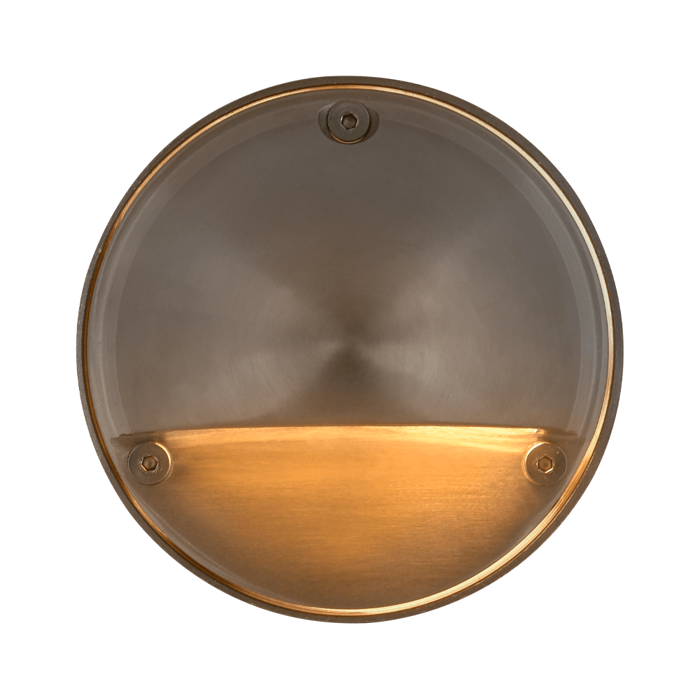 STS09 LED Round Stainless Steel Deck Light Surface Mount Low Voltage L